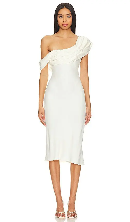 Lpa Vania Midi Dress - Ivory