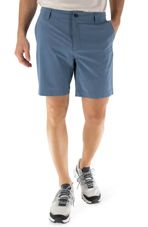 DEVIL-DOG DUNGAREES 8" Hybrid Shorts - Blue Bay