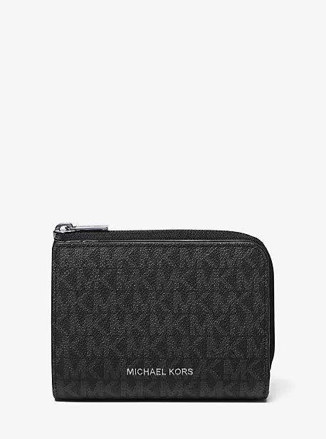 Michael Kors Cooper Signature Logo Folio Wallet - Brown