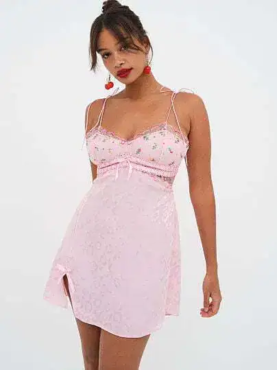 charlotte lace dress Charlotte Lace and Burnout Maxi Dress
