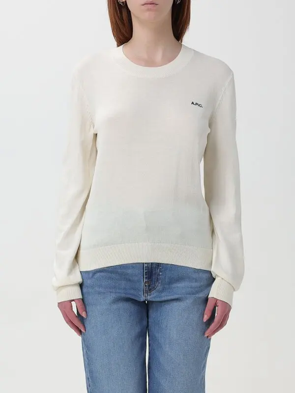 A.p.c. Pullover Sweater - Beige