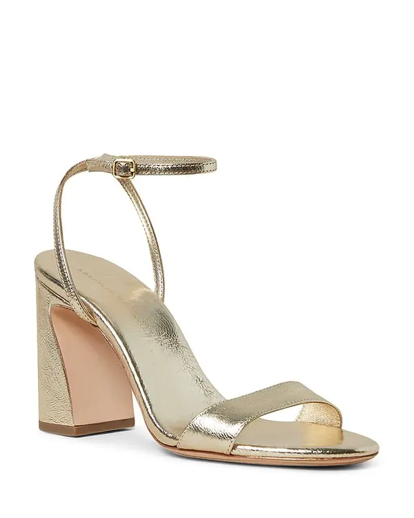 LOEFFLER RANDALL Malia Heeled Sandals - Champagne
