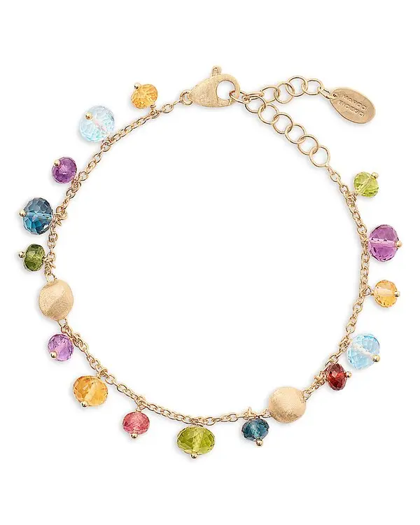 Marco Bicego 18k Yellow Gold Africa Gemstone Bracelet - Multi/gold