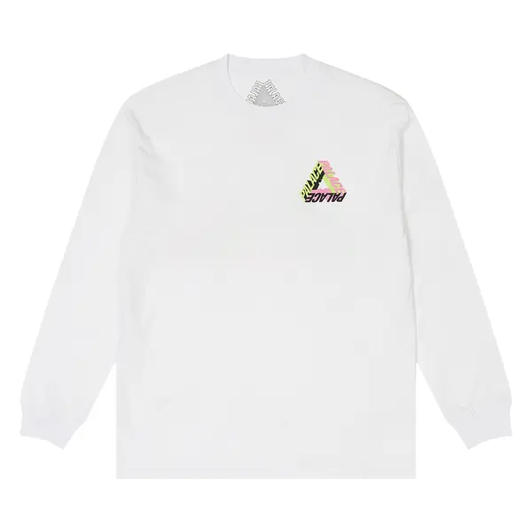 PALACE P-3d Longsleeve - White