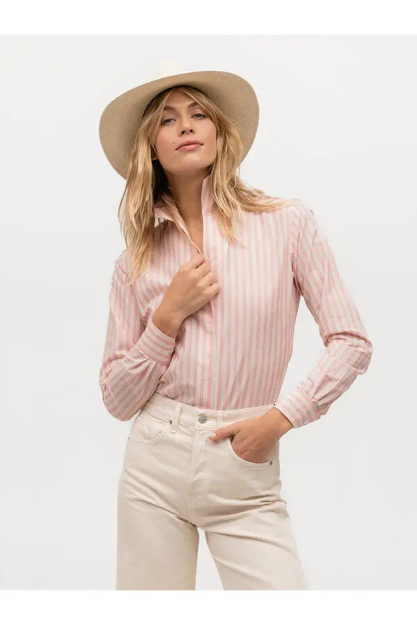 SARAH ALEXANDRA Signature Shirt - Stripe