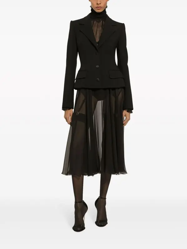 Dolce & Gabbana Virgin Wool-blend Blazer