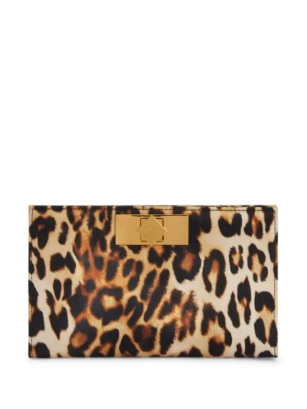 GIUSEPPE ZANOTTI Annhita Clutch - Brown