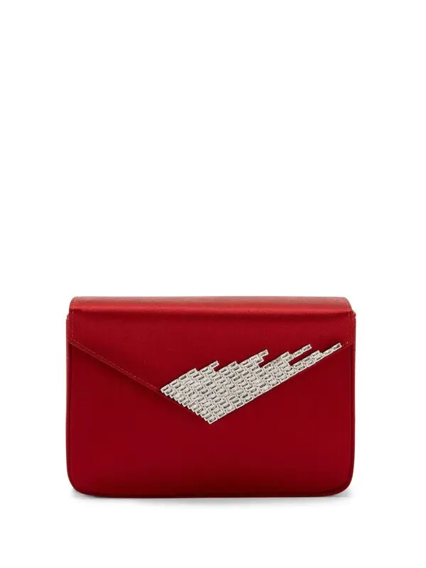 GIUSEPPE ZANOTTI Iveery Clutch Bag - Red