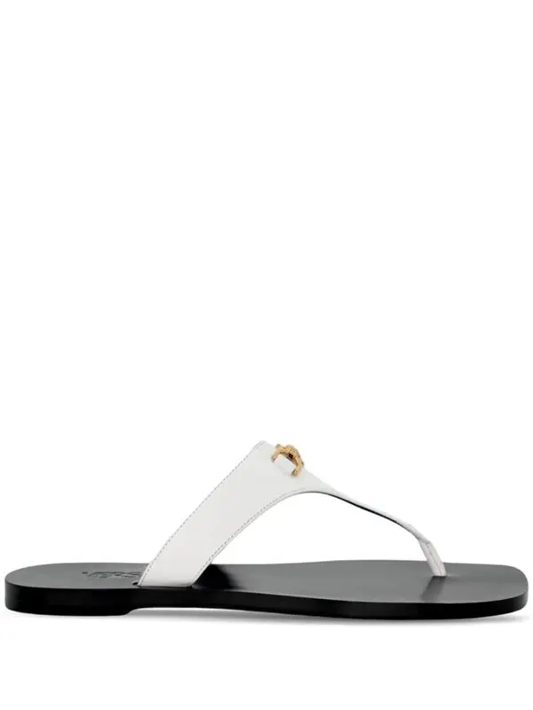 Versace Medusa Head Leather Sandals