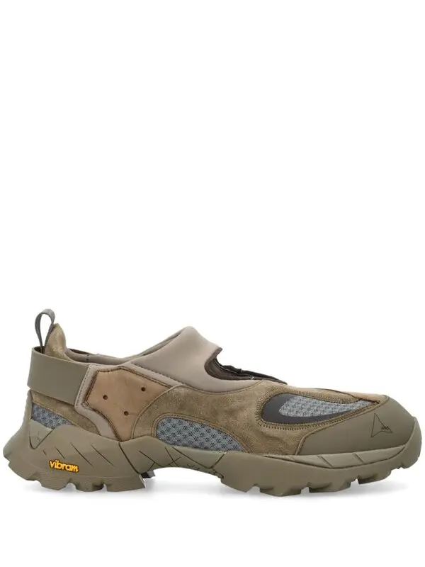 ROA Rozes Panelled Sneakers - Brown