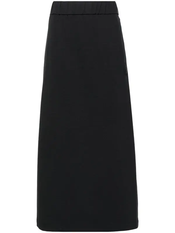 Moncler Logo-patch Midi Skirt