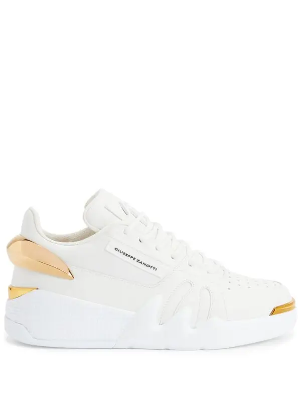 GIUSEPPE ZANOTTI Talon Low-top Sneakers - White