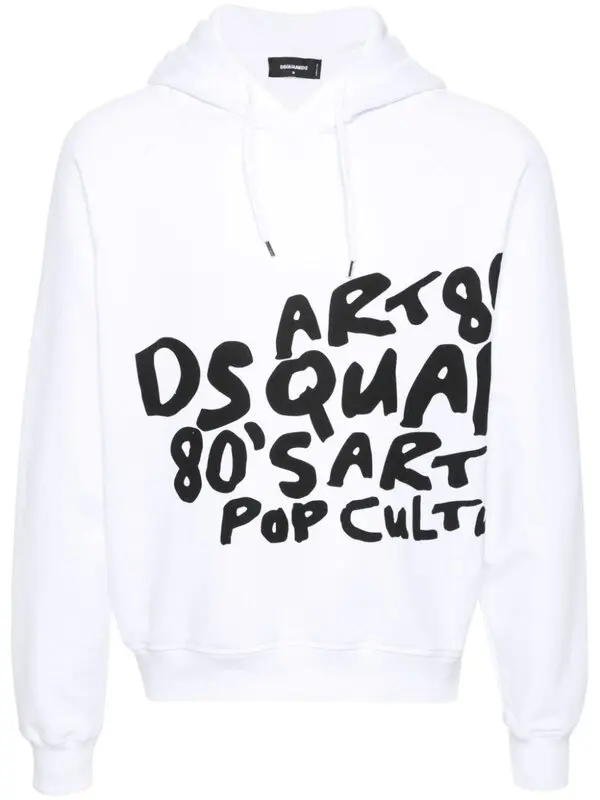 Dsquared2 Cotton Jersey Hoodie