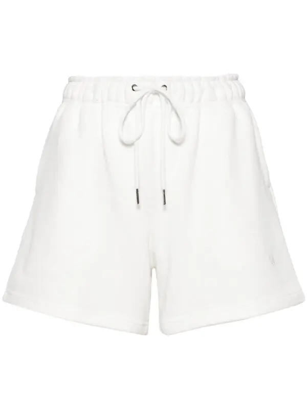KIMHEKIM Drawstring-waist Cotton Shorts - White
