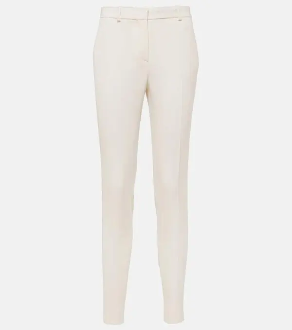 Versace High-rise Slim Pants
