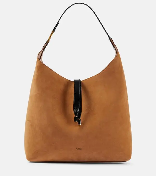 Chloé Marcie Small Suede Shoulder Bag