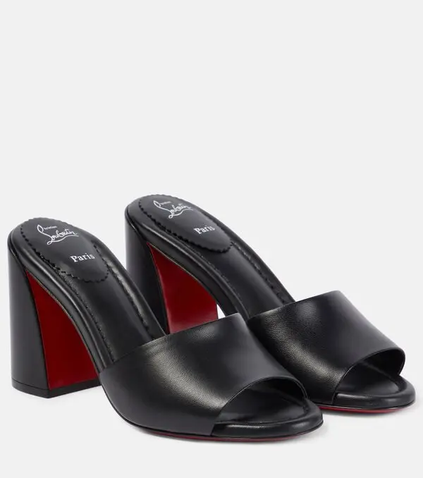 CHRISTIAN LOUBOUTIN Jane Leather Mules