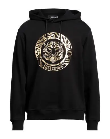 Just Cavalli Cotton Sweatshirt - Black