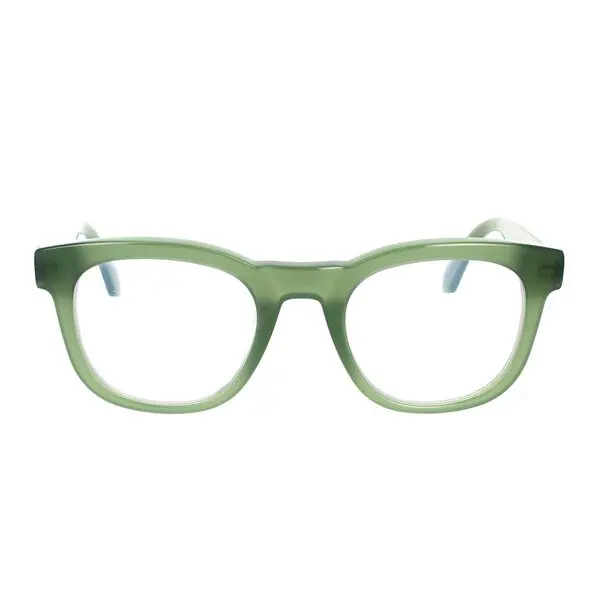 Off-White Square Eyeglasses - Green
