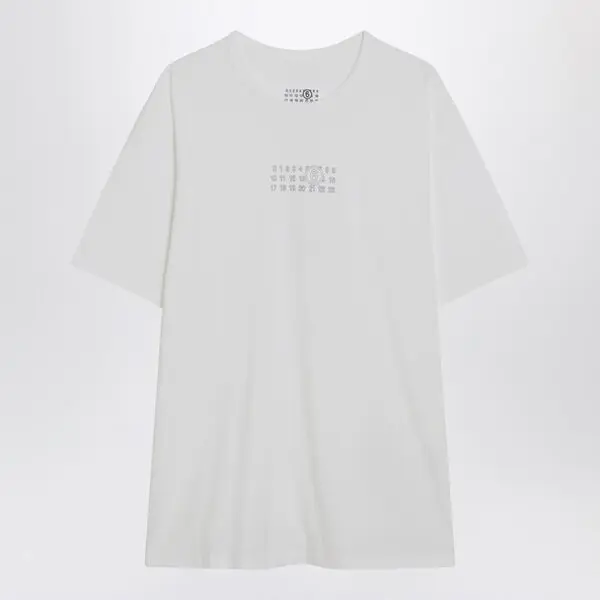 MAISON MARGIELA Numeric Signature T-shirt - White