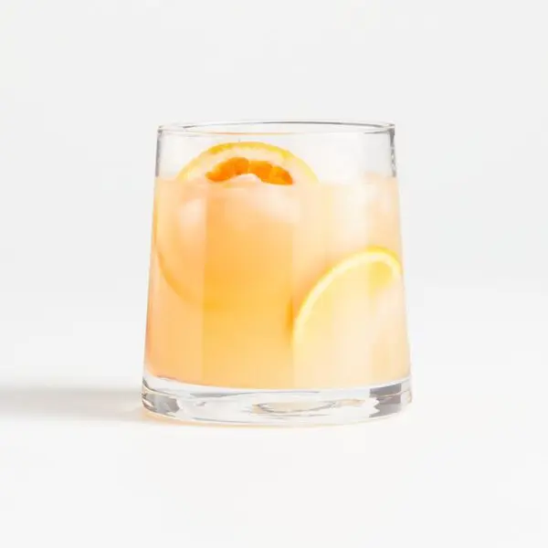 Crate & Barrel Wyles 16-oz. Double Old-fashioned Glass - Clear ...