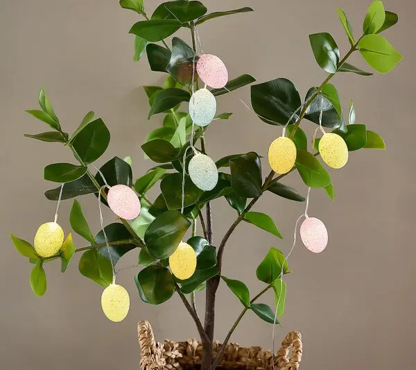 VALERIE PARR HILL Beaded Egg Light Strand Valerie