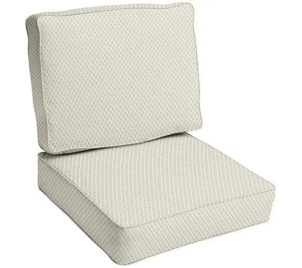SORRA HOME Outdoor Corded Deep Seating Cushion Set