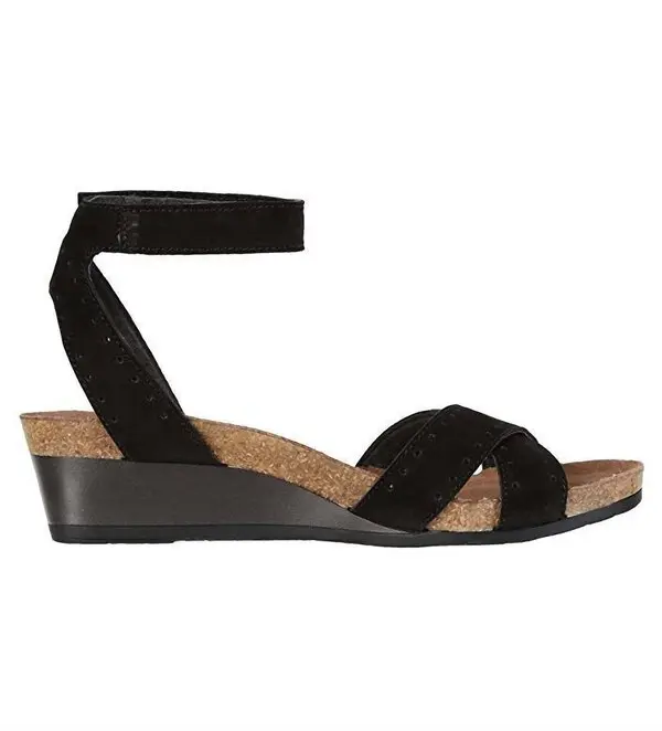 Buy Naot Wand Sandal In Black Nubuck/brown - Multi At 38% Off ...