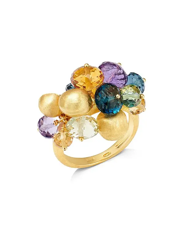 Marco Bicego 18k Yellow Gold Gemstone Cocktail Ring - Multi/gold