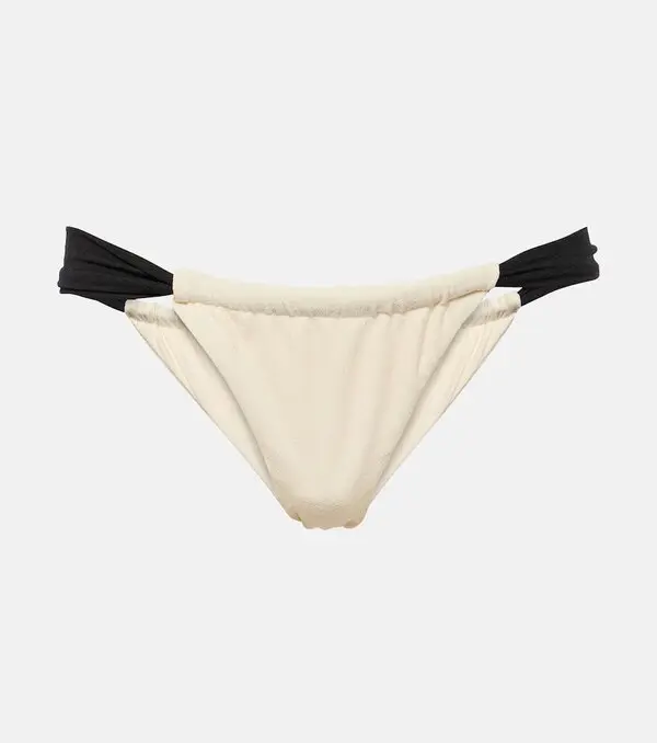 SAME 90s Colorblocked Bikini Bottom - Black