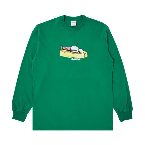 Supreme Neil Blender Arrow Long-sleeve Tee 'light Pine - Green