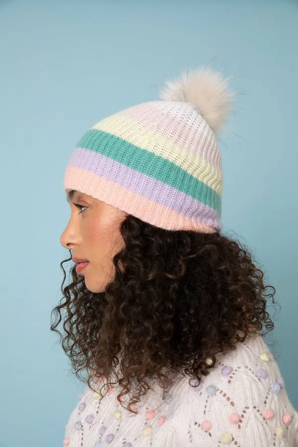 27 Miles Malibu Rosa Cashmere Beanie