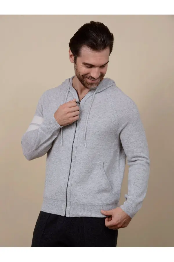 27 Miles Malibu Cashmere Zip Hoodie