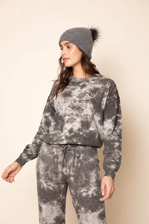 27 Miles Malibu Cashmere Beanie With Pom-pom