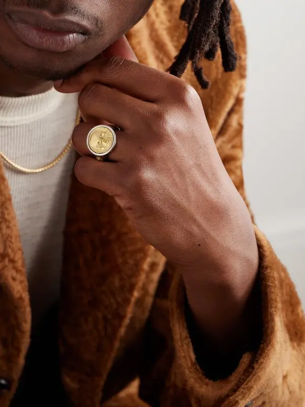 David Yurman Life & Death Signet Ring - Silver