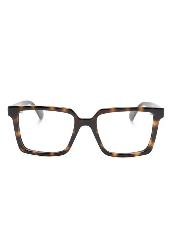 Gucci Square-frame Glasses - Brown