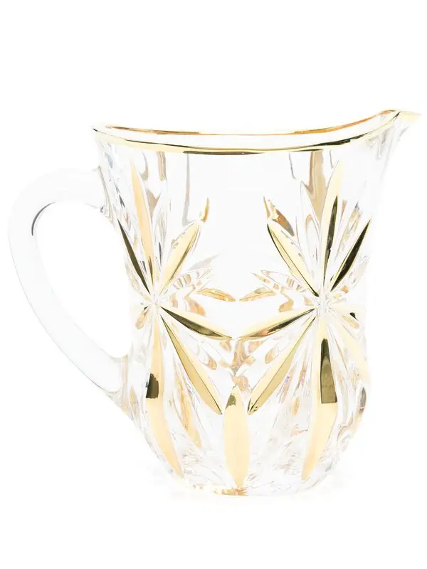 LES-OTTOMANS X Browns Murano Glass Pitcher