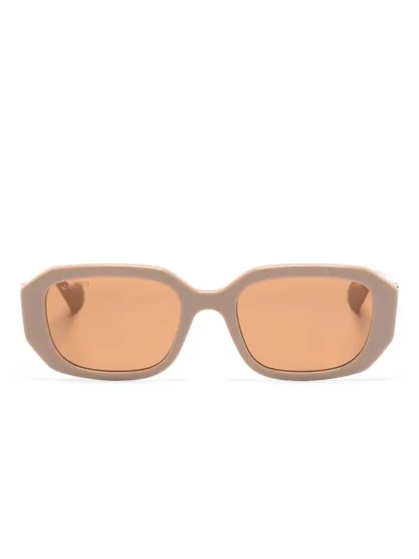 Gucci Geometric-frame Sunglasses