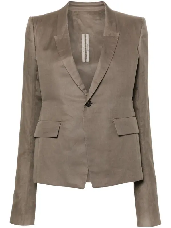 Rick Owens 60cm Cotton Blazer