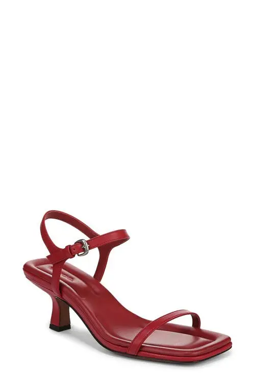 Vince Coco Ankle Strap Sandal - Pomegranate