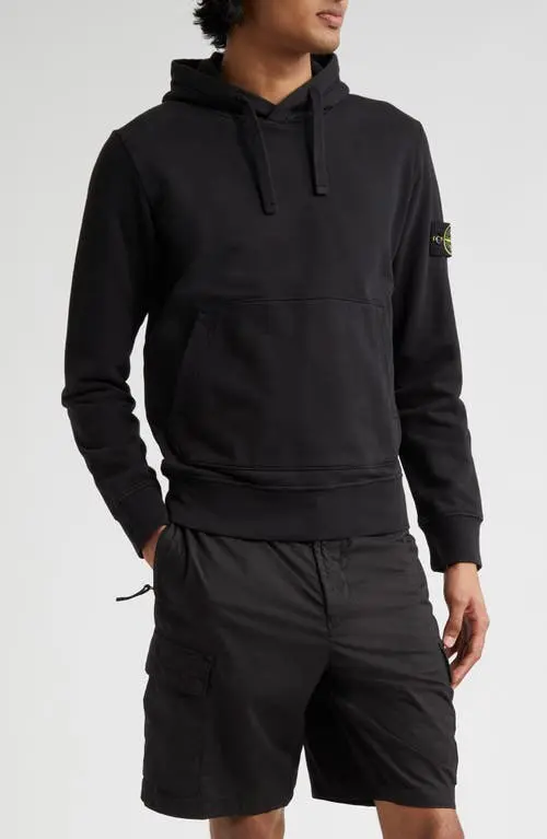 Stone Island Felpa Pullover Hoodie - Black