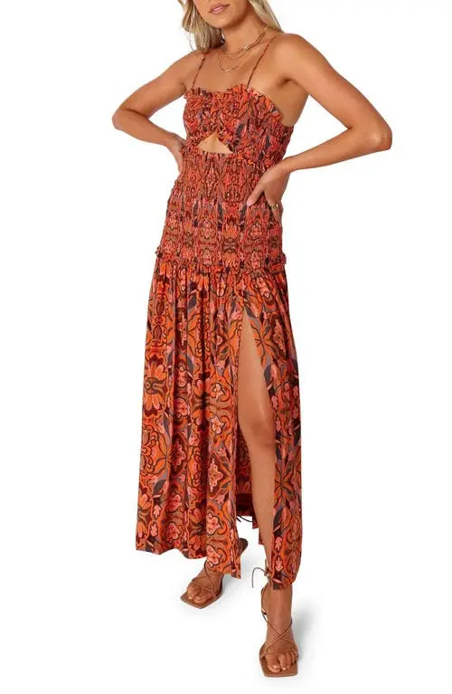 PETAL & PUP Cecil Smocked Cutout Sundress