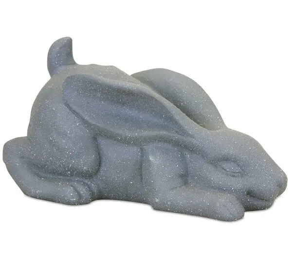 MELROSE Playful Garden Rabbit Figurine 8.25'l