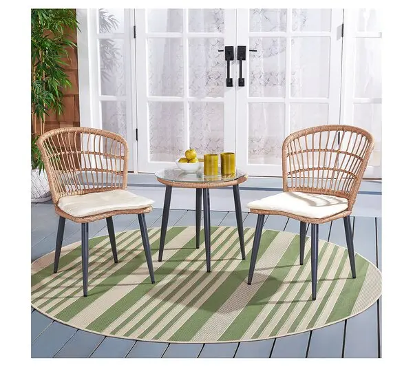 SAFAVIEH Prenza 3 Piece Lounger Set