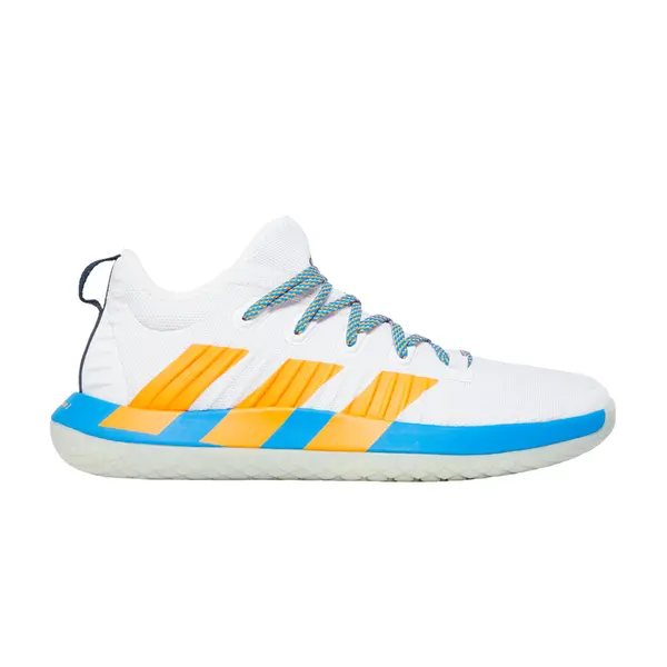 Adidas Stabil Next Gen Primeblue ' Orange Rush - White | Editorialist
