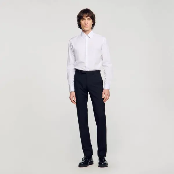 Sandro Long-sleeved Shirt - White