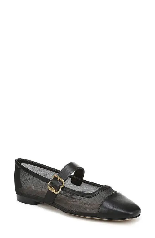 Sam Edelman Miranda Mary Jane Flat - Black