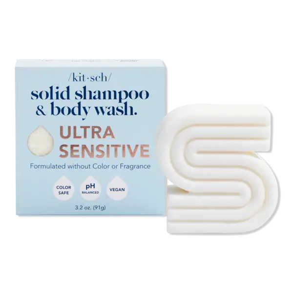 KITSCH Ultra Sensitive Solid Shampoo & Body Wash Bar