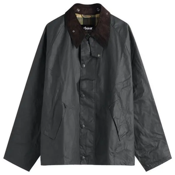 Barbour Transport Wax Jacket - Sage | Editorialist