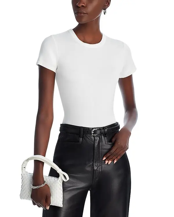 Rag & Bone Luca Baby Tee - White